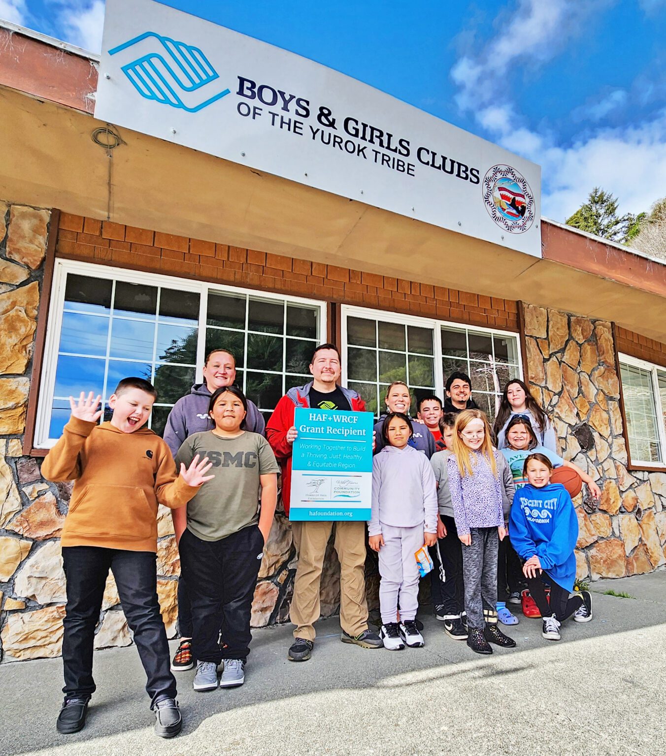HAF+WRCF $25K grant supports Boys and Girls Club of the Yurok Tribe ...
